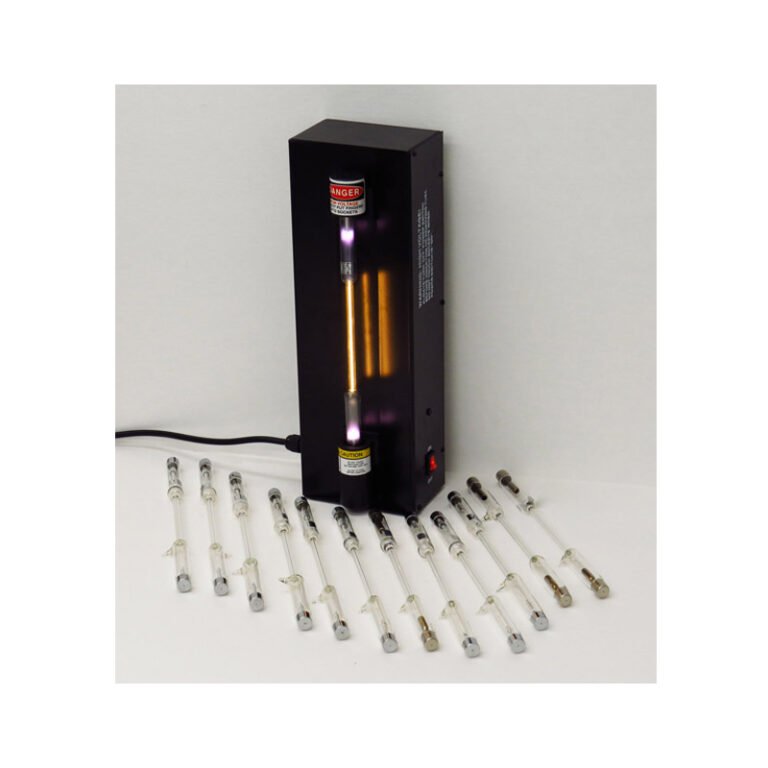 Spectrum tube with power supply – Paper corner